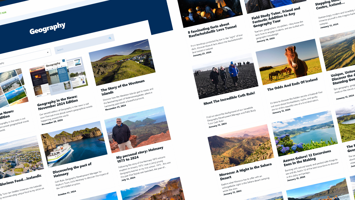 School Geography Trips - Rayburn Tours